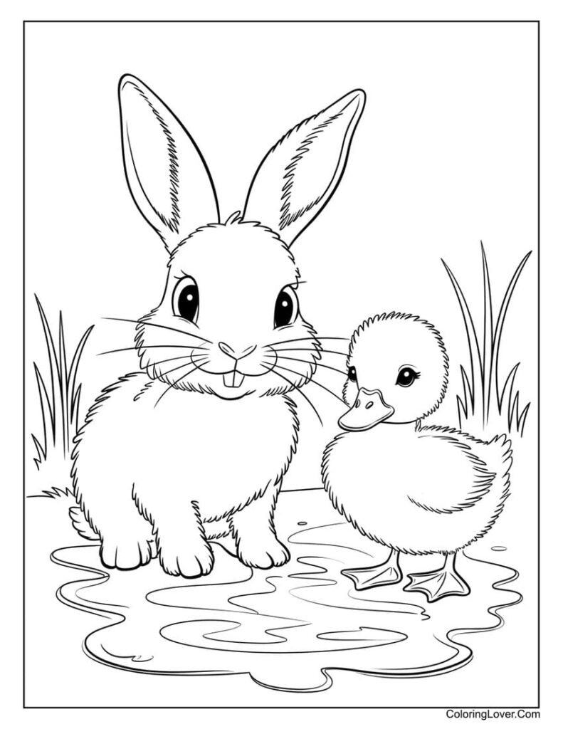 60 Bunny Coloring Pages (Free Printables for All Ages)