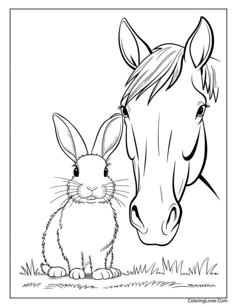 60 Bunny Coloring Pages (Free Printables for All Ages)