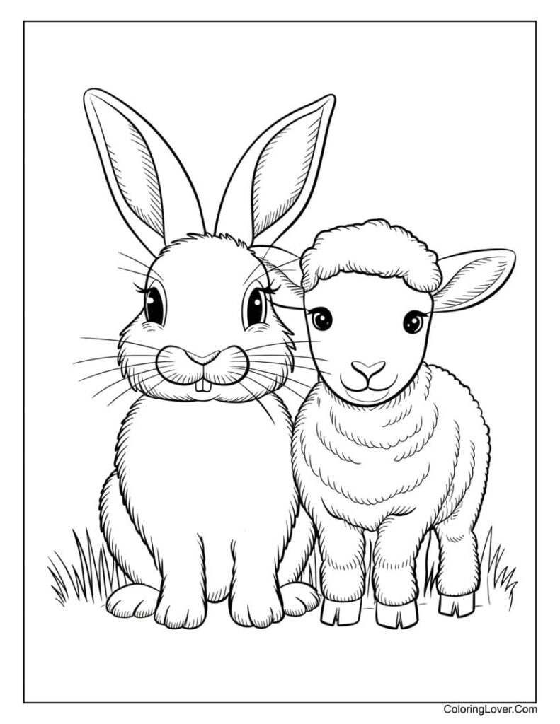 60 Bunny Coloring Pages (Free Printables for All Ages)