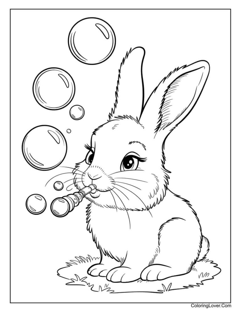 60 Bunny Coloring Pages (Free Printables for All Ages)