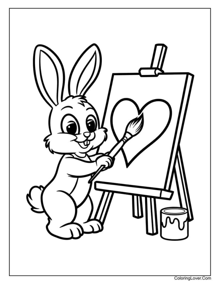 60 Bunny Coloring Pages (Free Printables for All Ages)