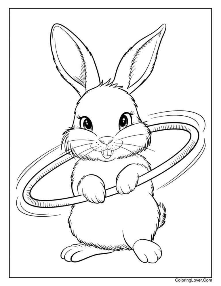 60 Bunny Coloring Pages (Free Printables for All Ages)