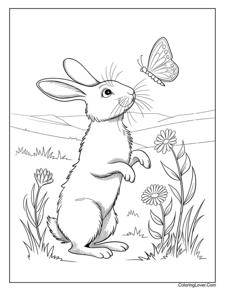 60 Bunny Coloring Pages (Free Printables for All Ages)