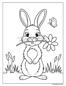 60 Bunny Coloring Pages (Free Printables for All Ages)