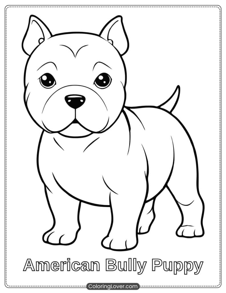 51 Puppy Coloring Pages (Free Printables for All Ages)