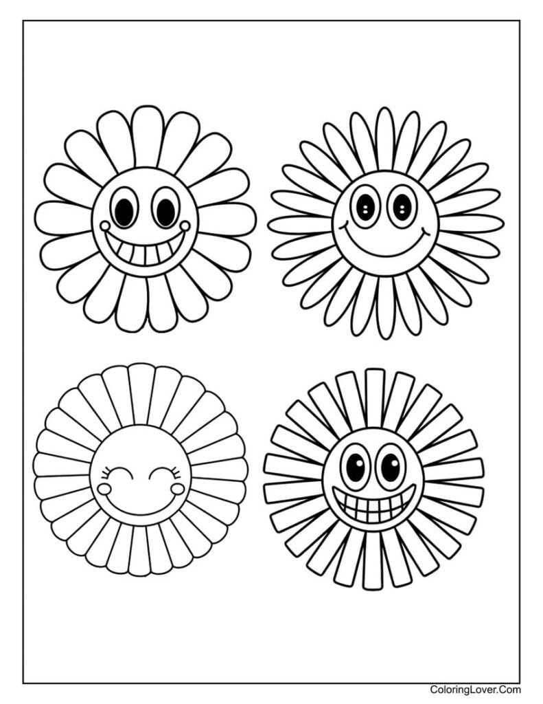 39 Daisy Coloring Pages (Free Printables for All Ages)
