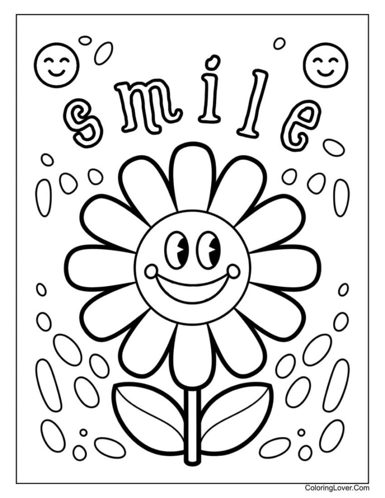 39 Daisy Coloring Pages (Free Printables for All Ages)