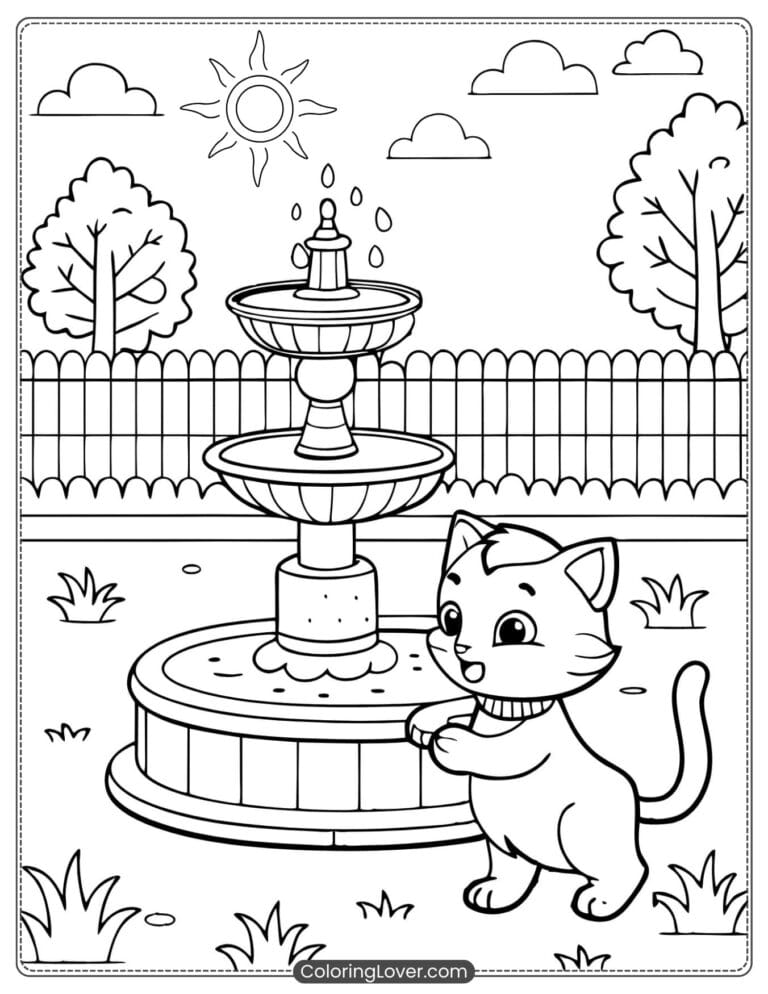 37 Kitten Coloring Pages (Free Printables for All Ages)