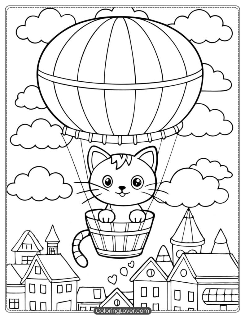 37 Kitten Coloring Pages (Free Printables for All Ages)