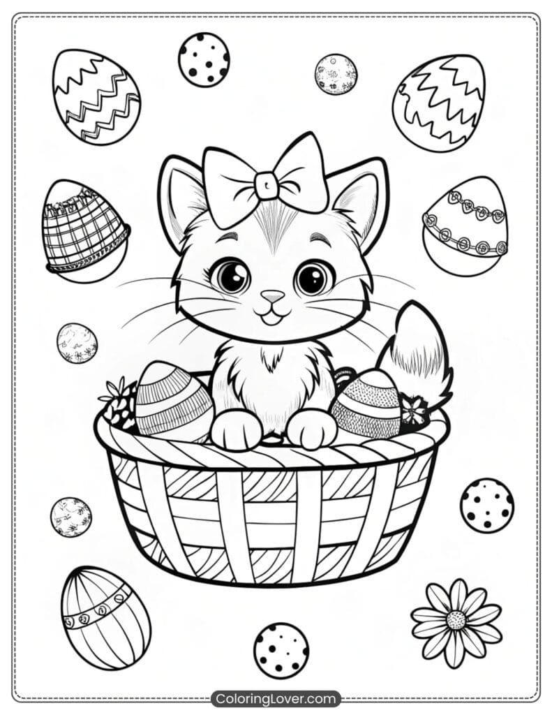 33 Kitten Coloring Pages (Free Printables for All Ages)