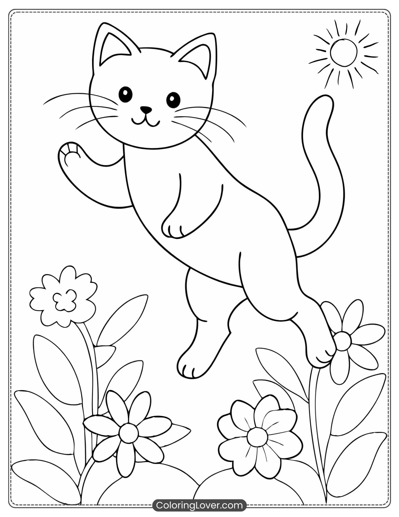 37 Kitten Coloring Pages (Free Printables for All Ages)