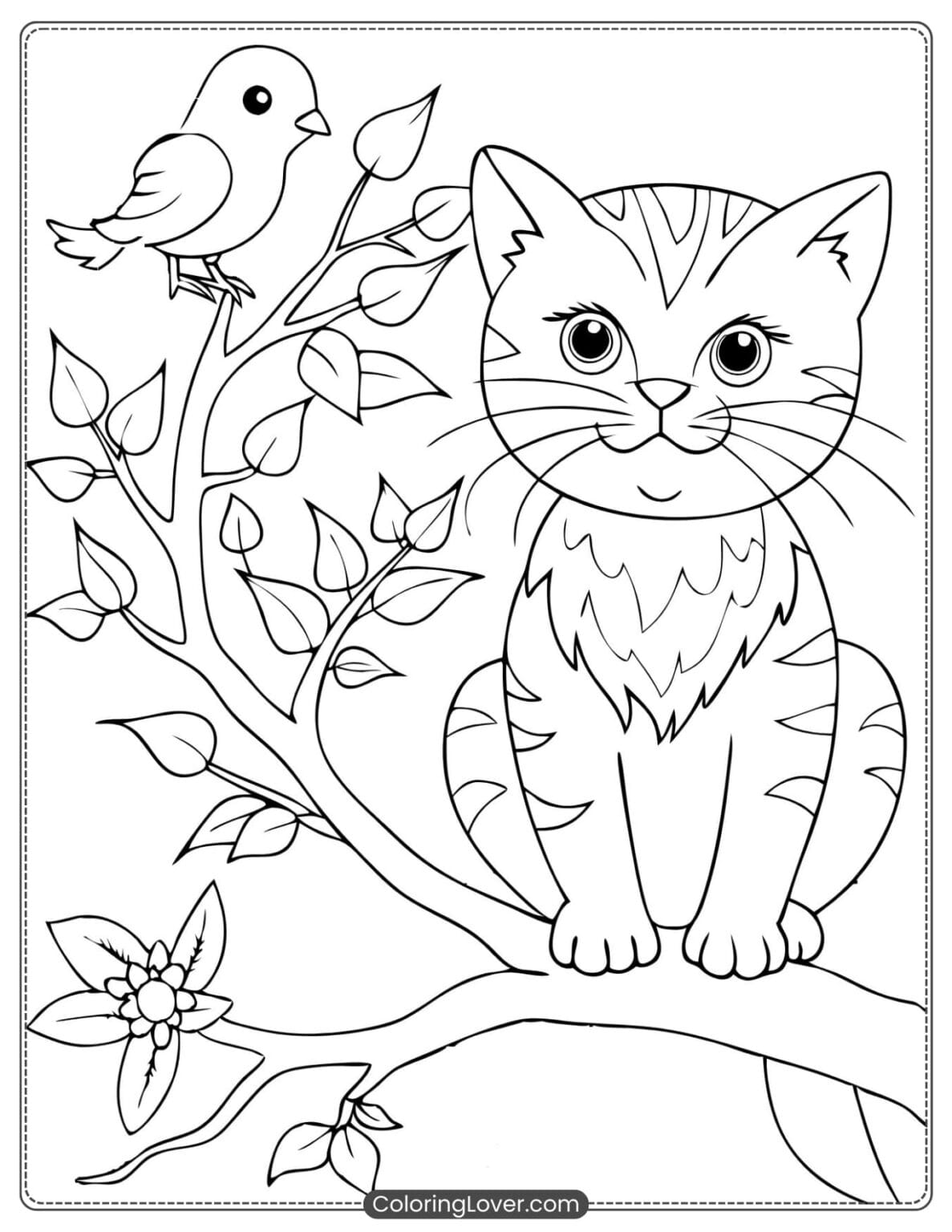 37 Kitten Coloring Pages (Free Printables for All Ages)