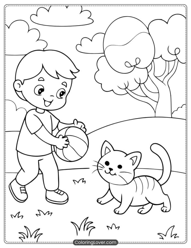 37 Kitten Coloring Pages (Free Printables for All Ages)