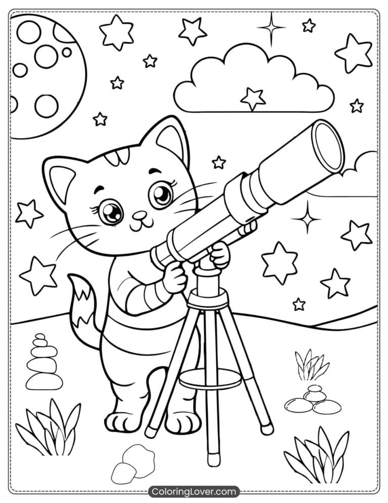 37 Kitten Coloring Pages (Free Printables for All Ages)