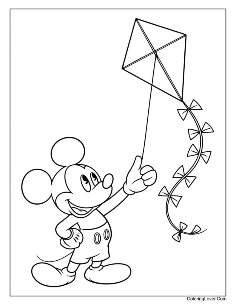 57 Mickey Mouse Coloring Pages (Free Printables for All Ages)