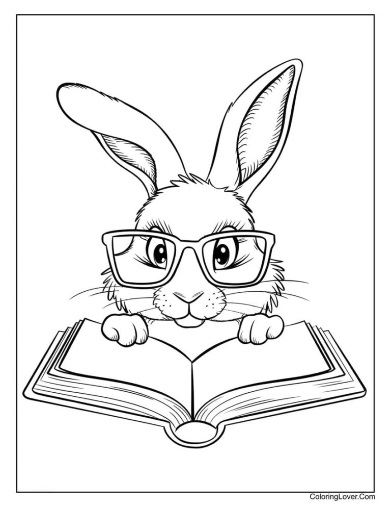 60 Bunny Coloring Pages (Free Printables for All Ages)
