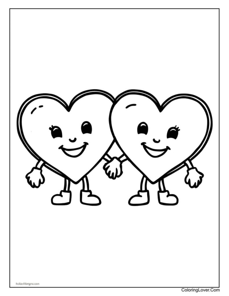 80 Heart Coloring Pages (Free Printables for All Ages)