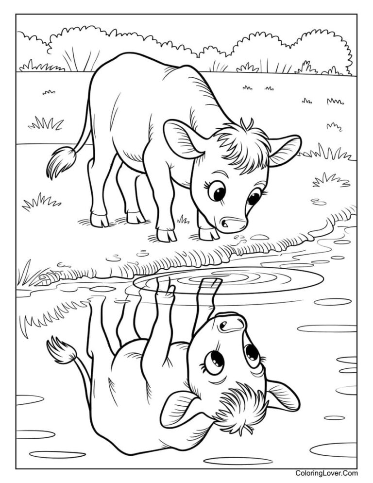 45 Cow Coloring Pages (Free Printables for All Ages)