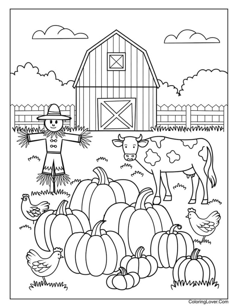 51 Pumpkin Coloring Pages (Free Printables for All Ages)