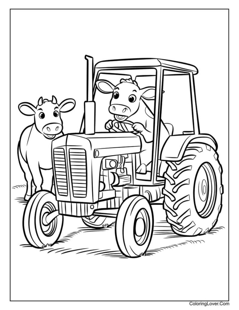 45 Cow Coloring Pages (Free Printables for All Ages)