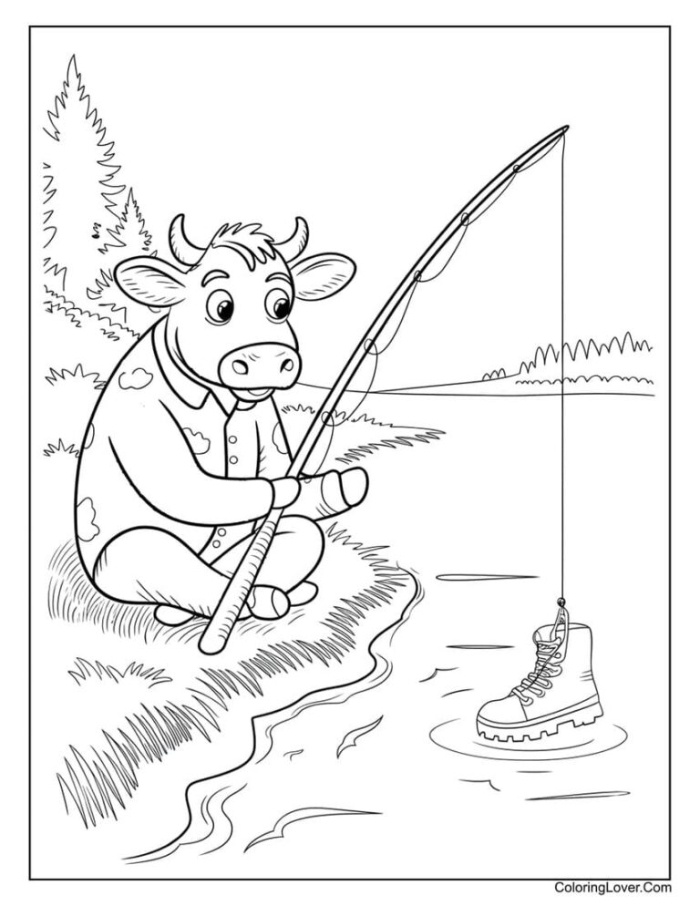 45 Cow Coloring Pages (Free Printables for All Ages)