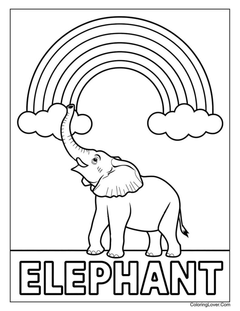 51 Rainbow Coloring Pages (Free Printables for Kids)