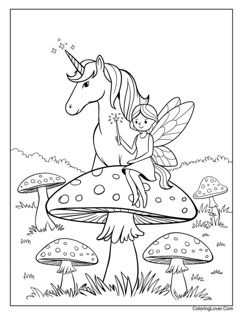 76 Unicorn Coloring Pages (Free Printables for All Ages)