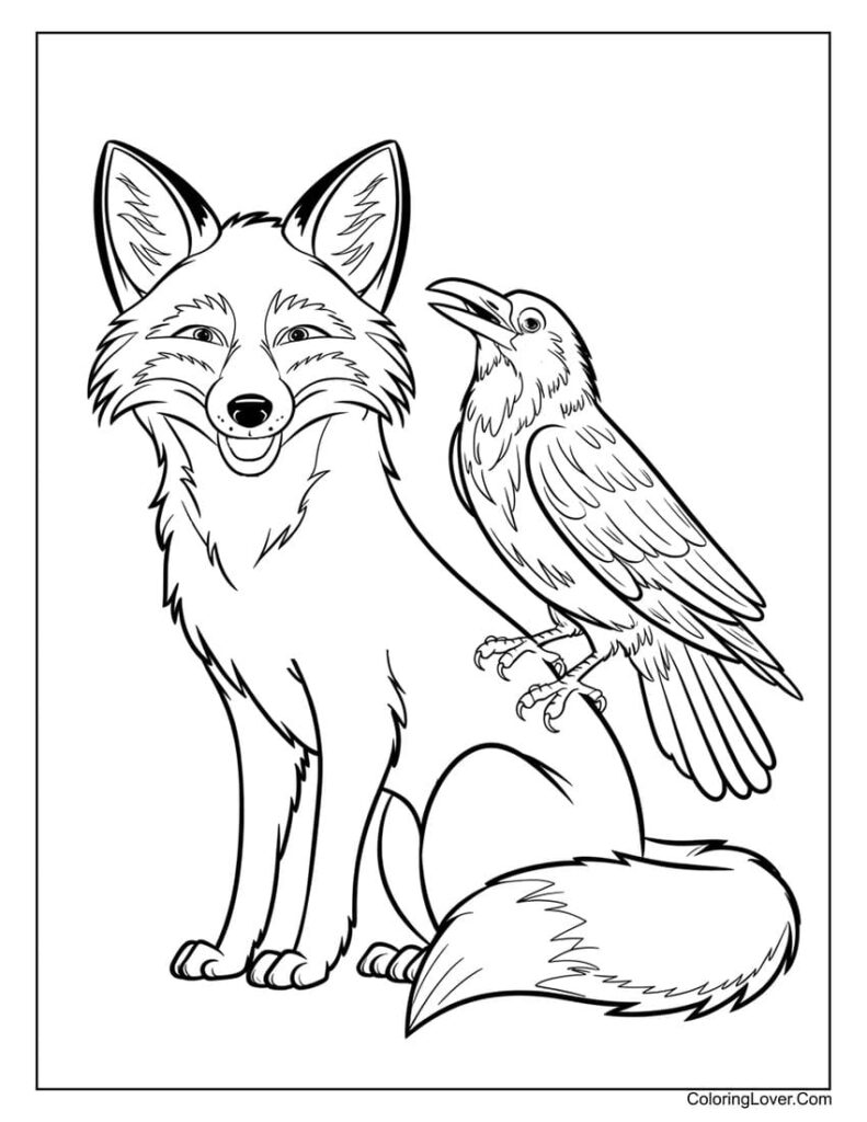 42 Fox Coloring Pages (Free Printables for All Ages)