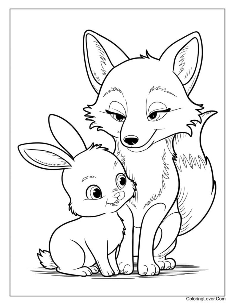42 Fox Coloring Pages (Free Printables for All Ages)