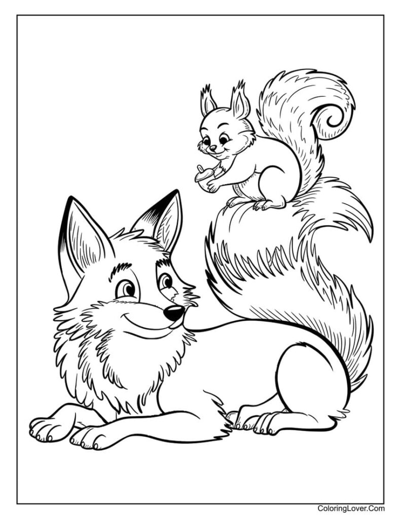 42 Fox Coloring Pages (Free Printables for All Ages)