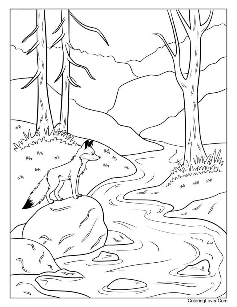 42 Fox Coloring Pages (Free Printables for All Ages)