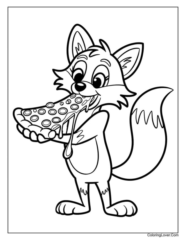42 Fox Coloring Pages (Free Printables for All Ages)