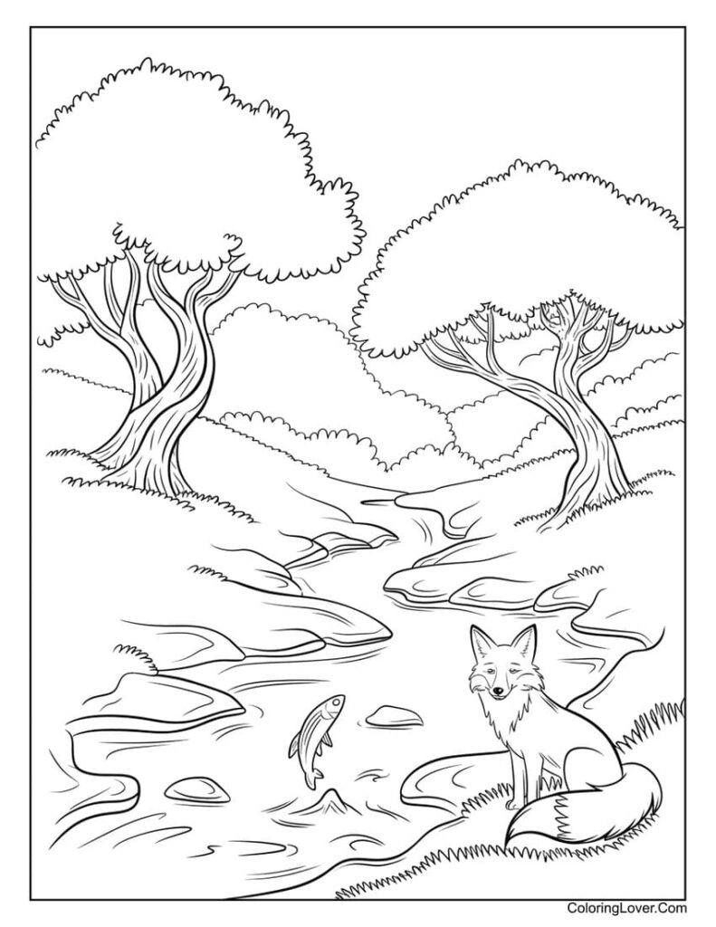 42 Fox Coloring Pages (Free Printables for All Ages)