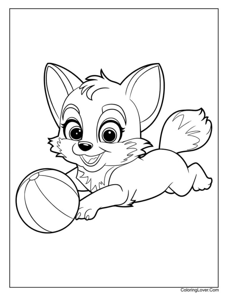 42 Fox Coloring Pages (Free Printables for All Ages)