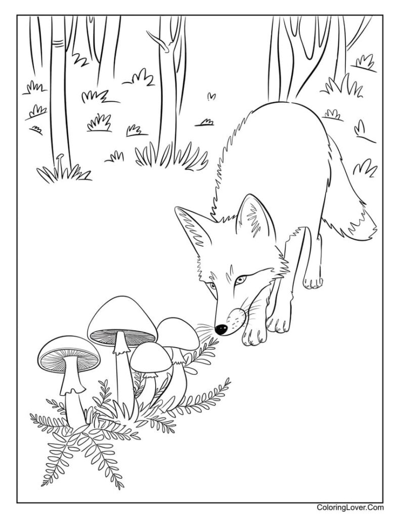 42 Fox Coloring Pages (Free Printables for All Ages)
