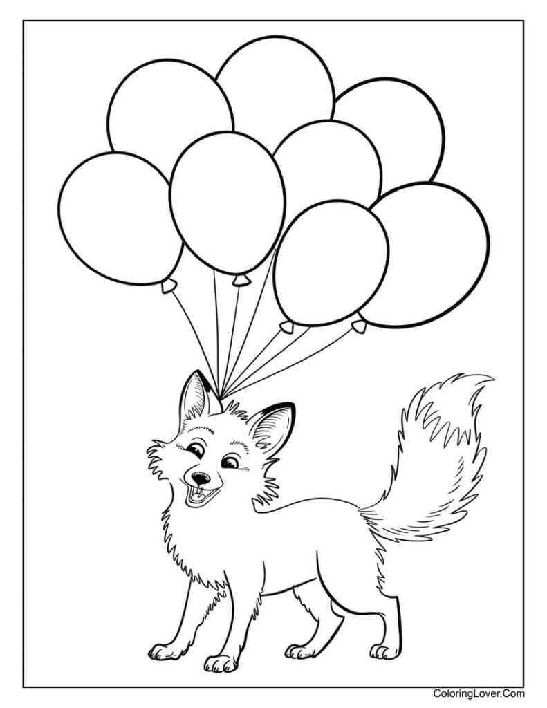42 Fox Coloring Pages (Free Printables for All Ages)