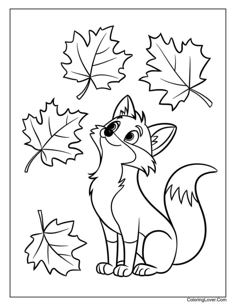 42 Fox Coloring Pages (Free Printables for All Ages)