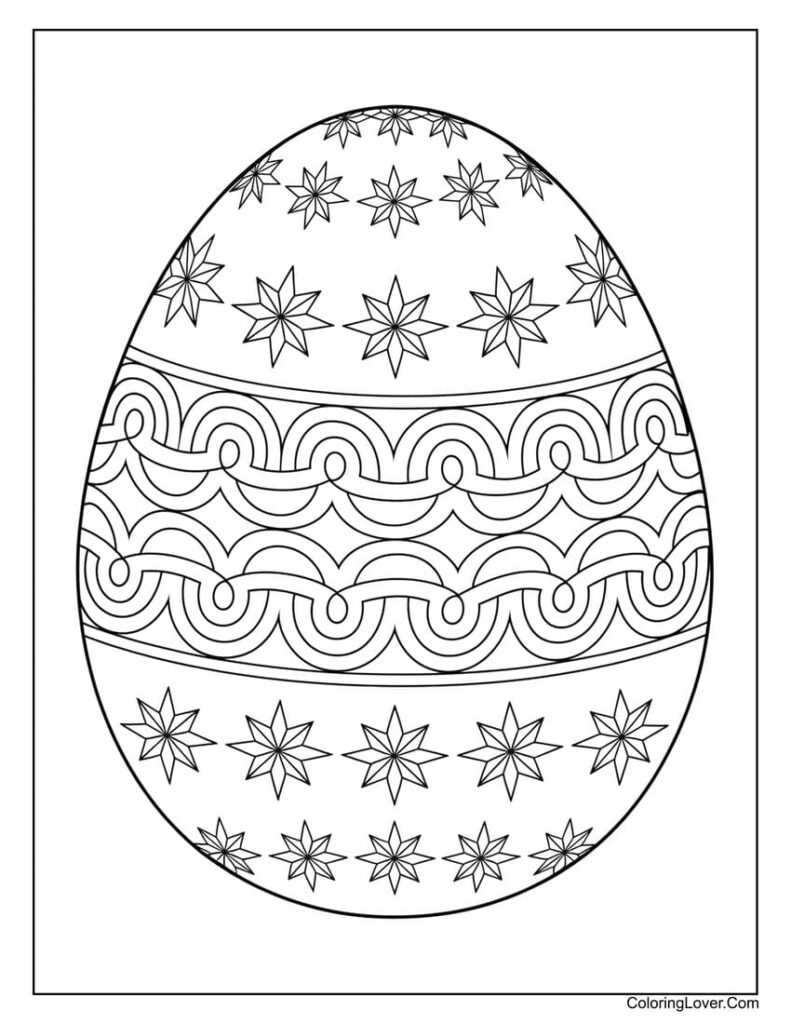 57 Easter Coloring Pages (Printables: Egg, Bunny, and More)