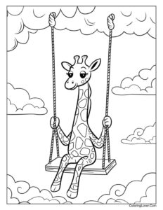 33 Giraffe Coloring Pages (Free Printables for All Ages)