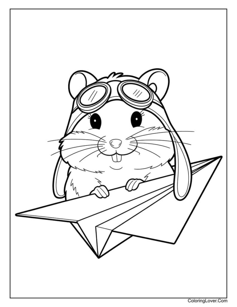 30 Hamster Coloring Pages (Free Printables for All Ages)