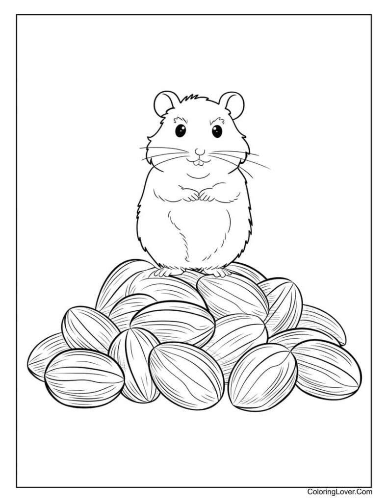 30 Hamster Coloring Pages (Free Printables for All Ages)
