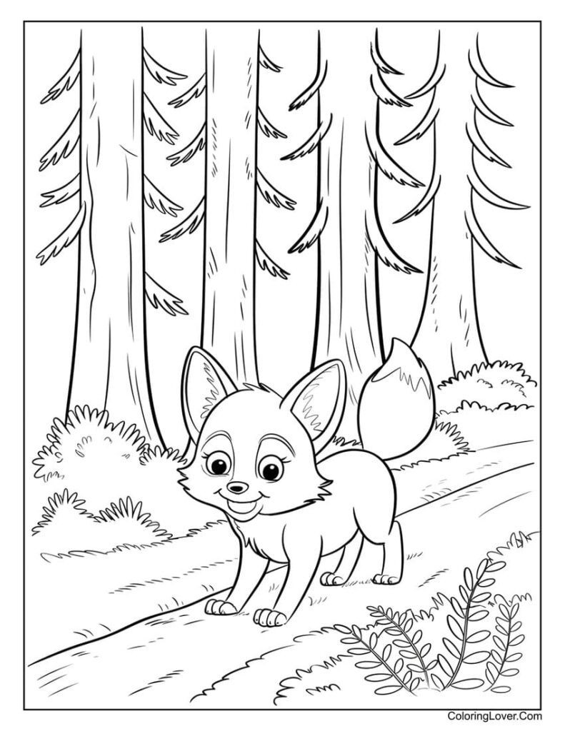 42 Fox Coloring Pages (Free Printables for All Ages)