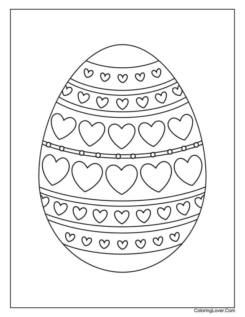 57 Easter Coloring Pages (Printables: Egg, Bunny, and More)