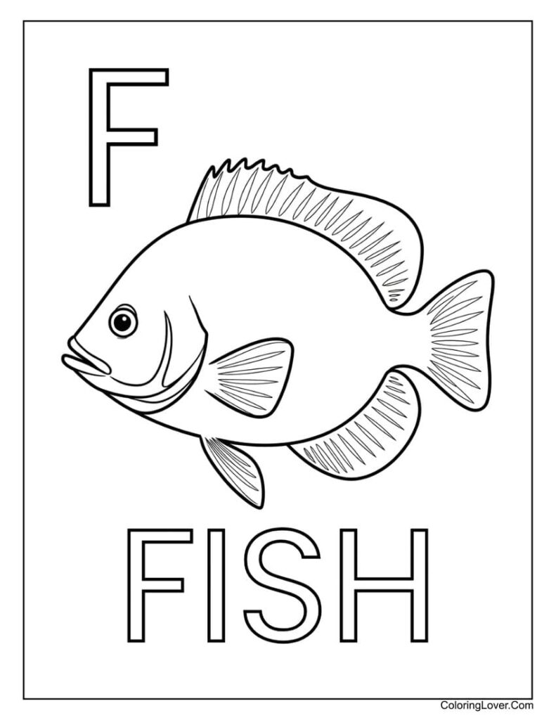 Alphabet Coloring Pages (Free Printable A-Z Letters in PDF)