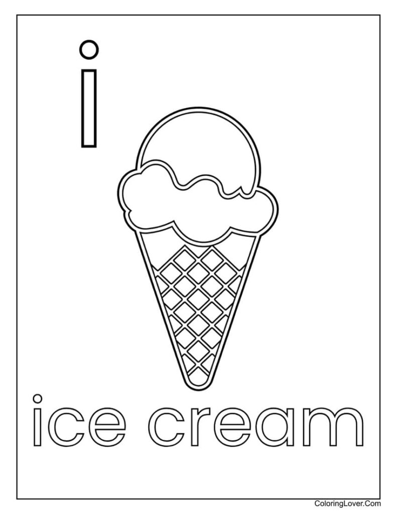 Alphabet Coloring Pages (Free Printable A-Z Letters in PDF)