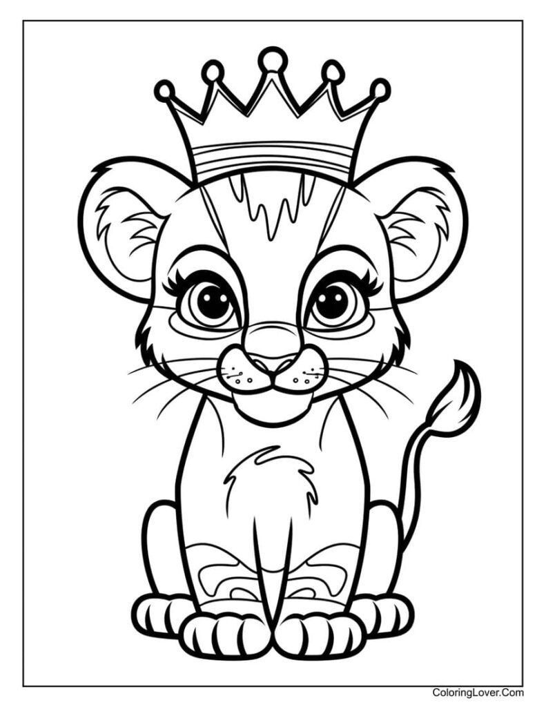 54 Lion Coloring Pages (Free Printables for All Ages)