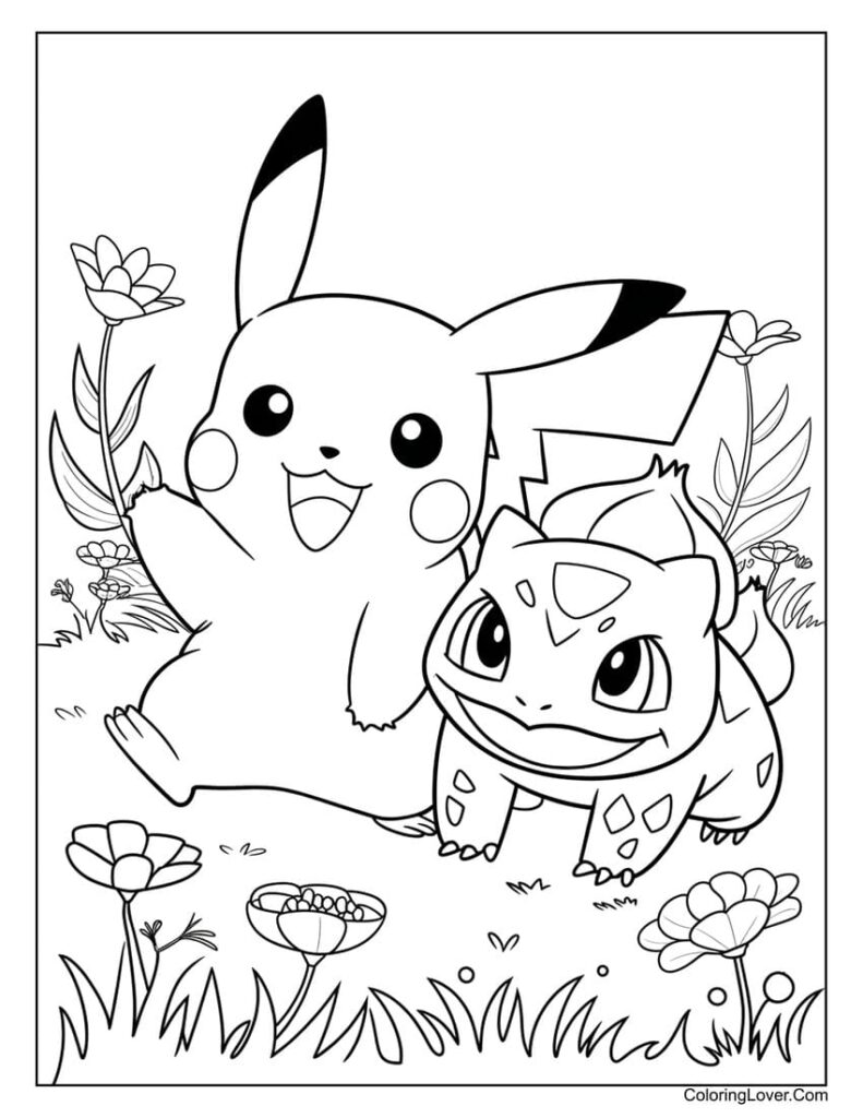 52 Pikachu Coloring Pages (Free Printables for All Ages)