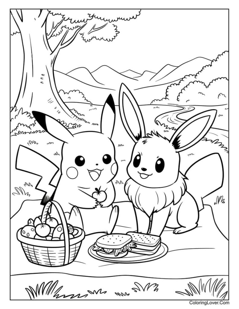 52 Pikachu Coloring Pages (Free Printables for All Ages)