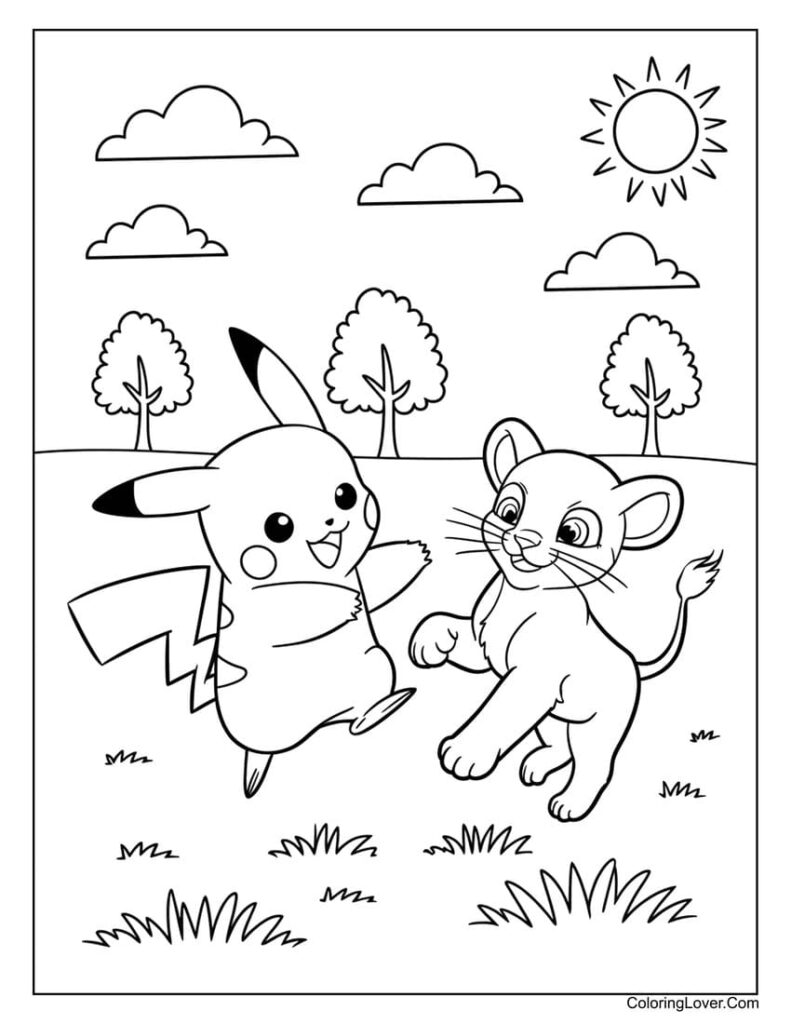 52 Pikachu Coloring Pages (Free Printables for All Ages)