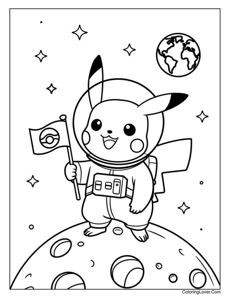 52 Pikachu Coloring Pages (Free Printables for All Ages)